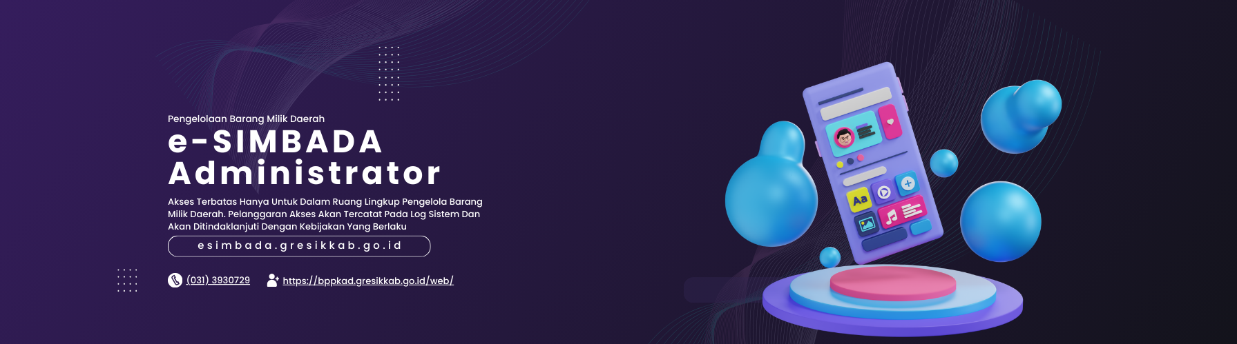 Sistem Informasi Manajemen Barang Daerah · BPKAD Kabupaten Gresik | Administrator